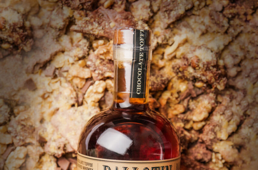 Ballotin Chocolate Toffee Whiskey toasts to a sweet, indulgent sip