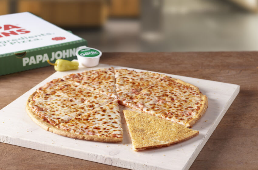 Papa Johns Crispy Parm Pizza is the ultimate cheesy slice