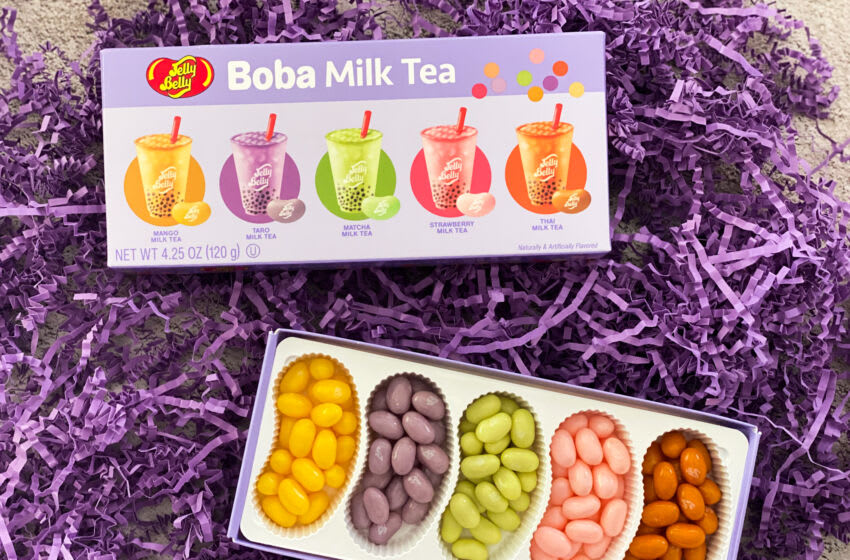 Jelly Belly Boba Milk Tea brings the sweetness without the straw