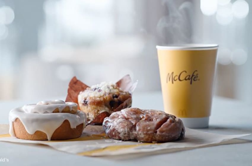 McDonald’s new McCafe Bakery menu offers all day sweet treats