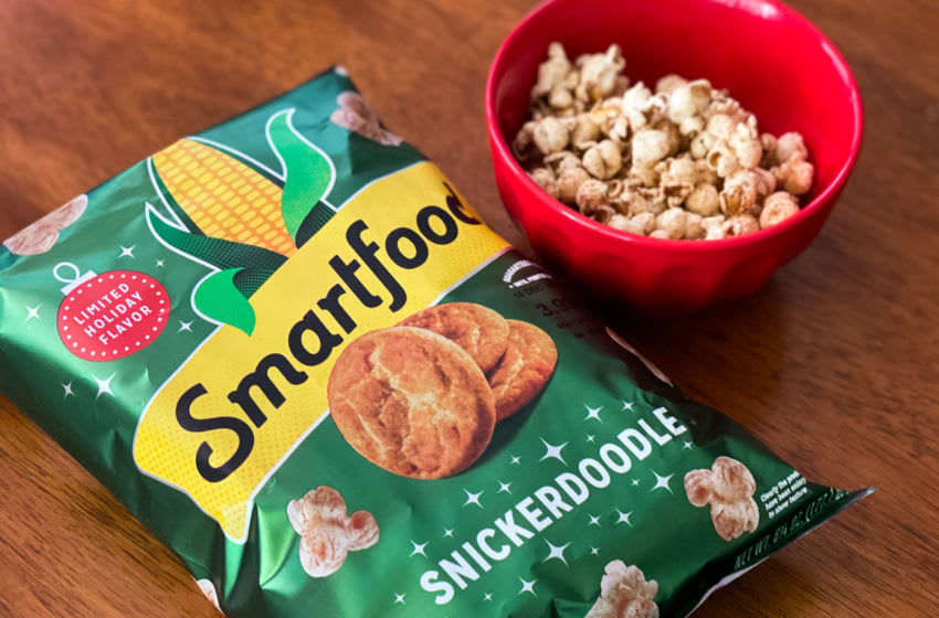 Smartfood Snickerdoodle popcorn is the perfect holiday treat, no oven ...
