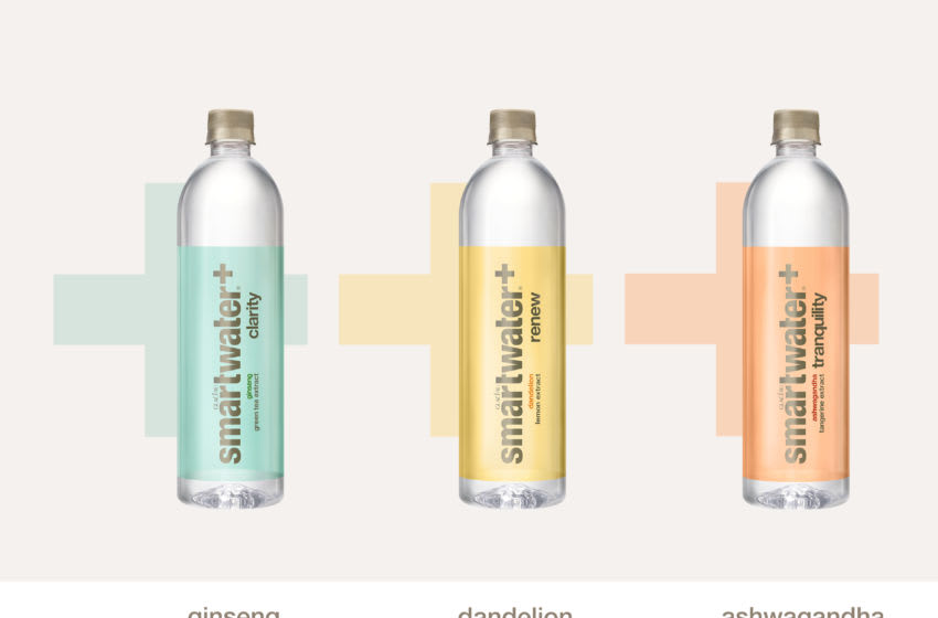 New smartwater delivers hydration for the body, mind and spirit