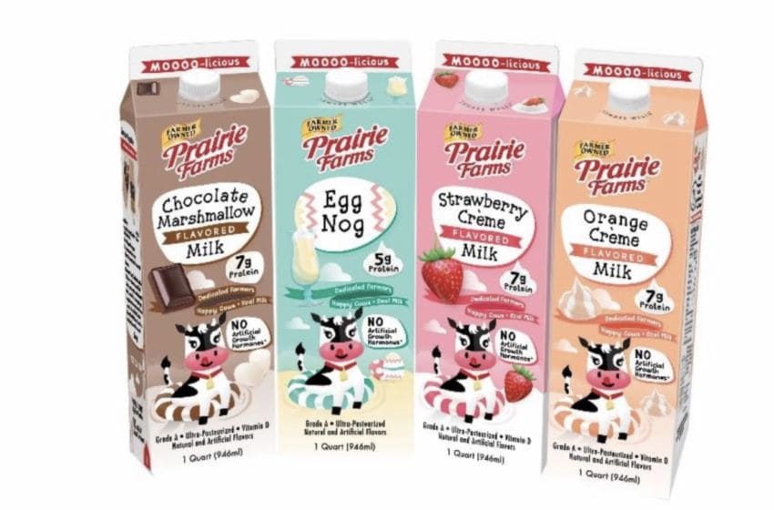 Prairie Farms seasonal milk is arriving just in time for Spring