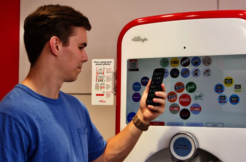 Coke Freestyle Machines begin to offer contactless pouring