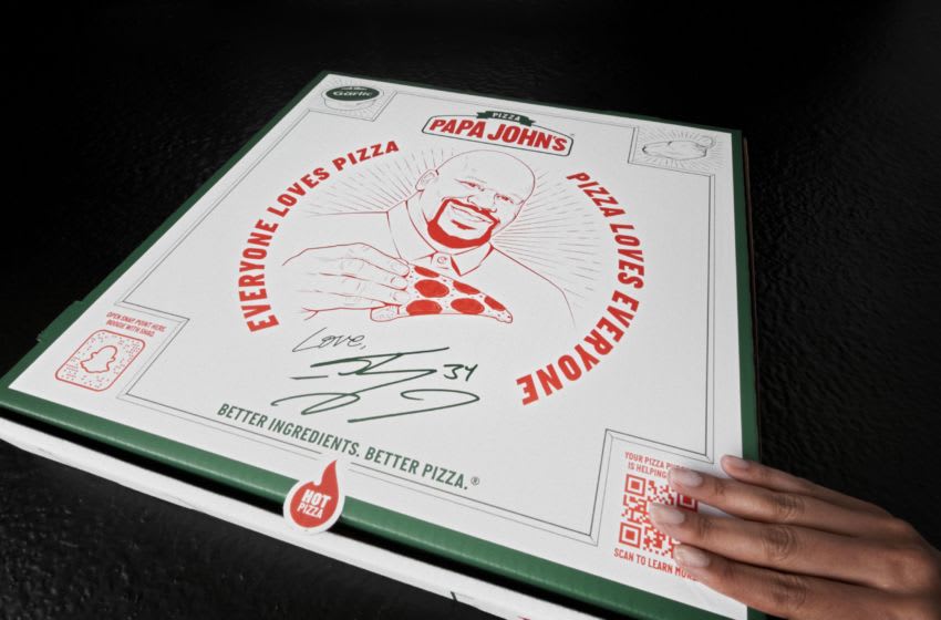 Papa John’s and Shaquille O’Neal create the ultimate pizza, a SHAQ-A-RONI