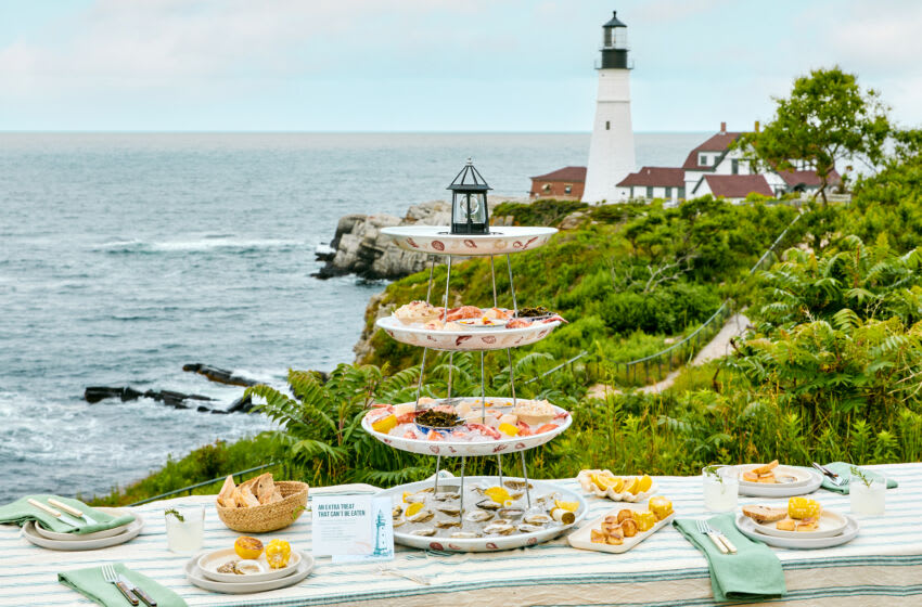 There is currently an edible Maine Seafood lighthouse that comes with a ...