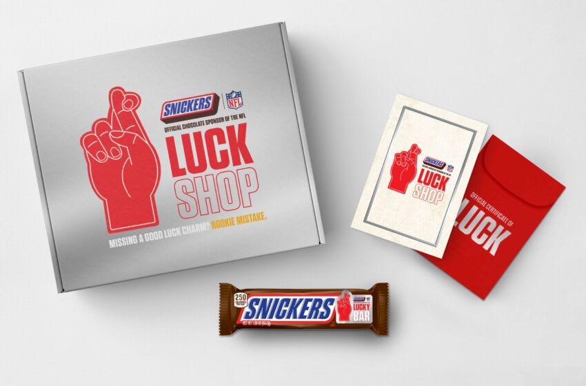 Snickers adds a Luck Shop for NFL fans everywhere