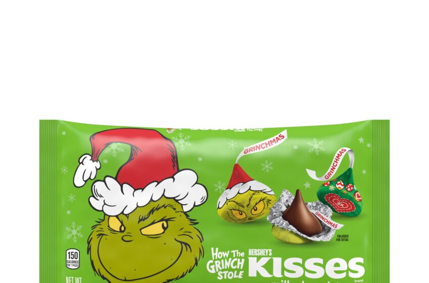 Grinch themed Hershey Kisses are back for the holidays