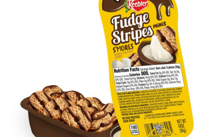 Keebler elevates their Fudge Stripes Cookies with new Dip’MMMs snackable