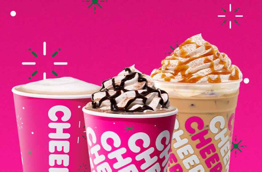 The Dunkin Donuts holiday menu is perfect for white chocolate lovers