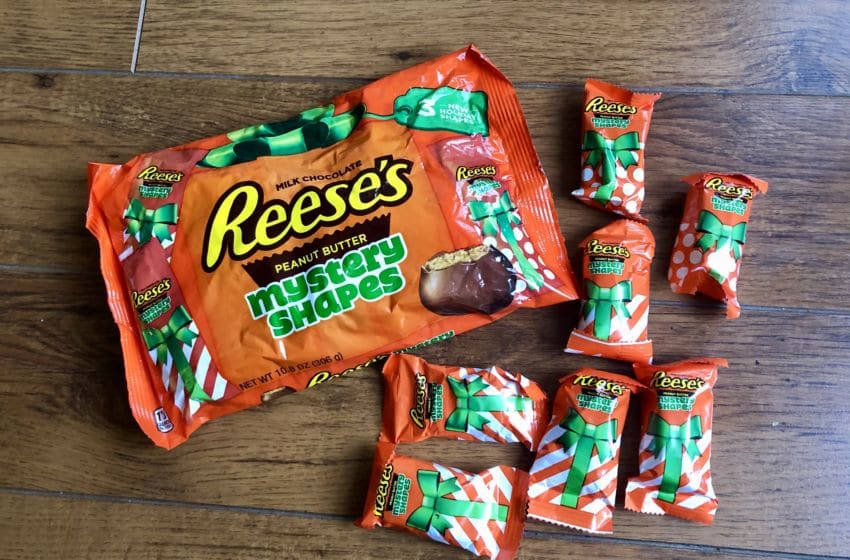 Reese’s Holiday Mystery Shapes are a mystery you’ll want a bite of