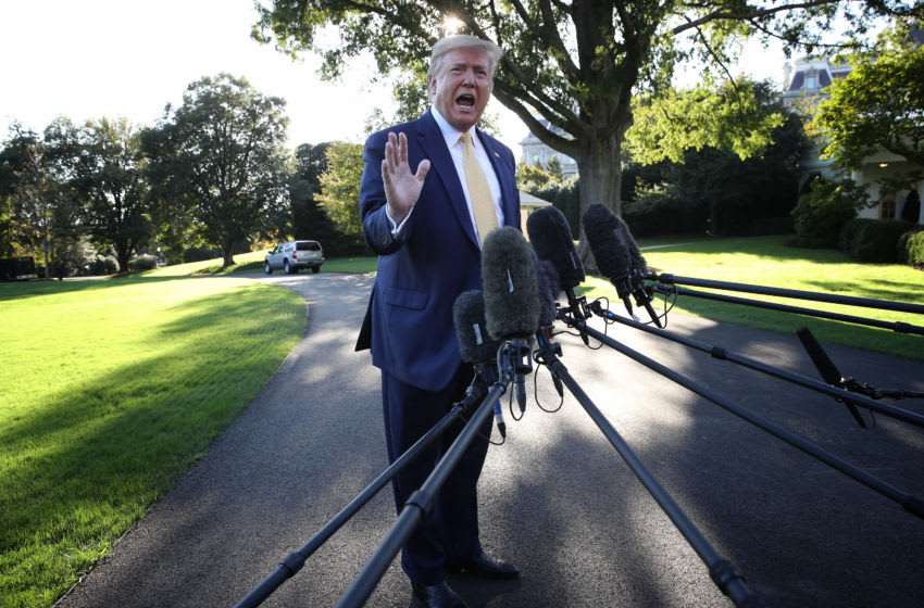 The Daily Show investigates the way President Trump stands