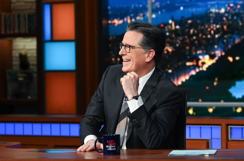 Stephen Colbert breaks down Mike Johnson’s belief that the Bible is fact