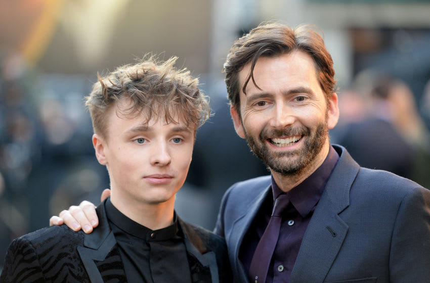 See David Tennant, son Ty Tennant and father-in-law Peter Davison ...