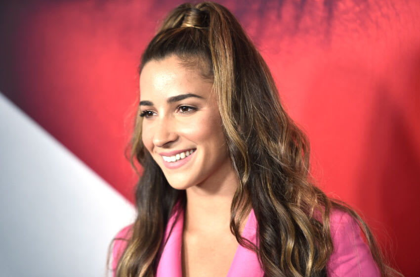 Aly Raisman gets up close and personal with new selfie set