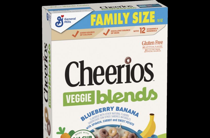 Cheerios Veggie Blends take cereal in a whole new direction
